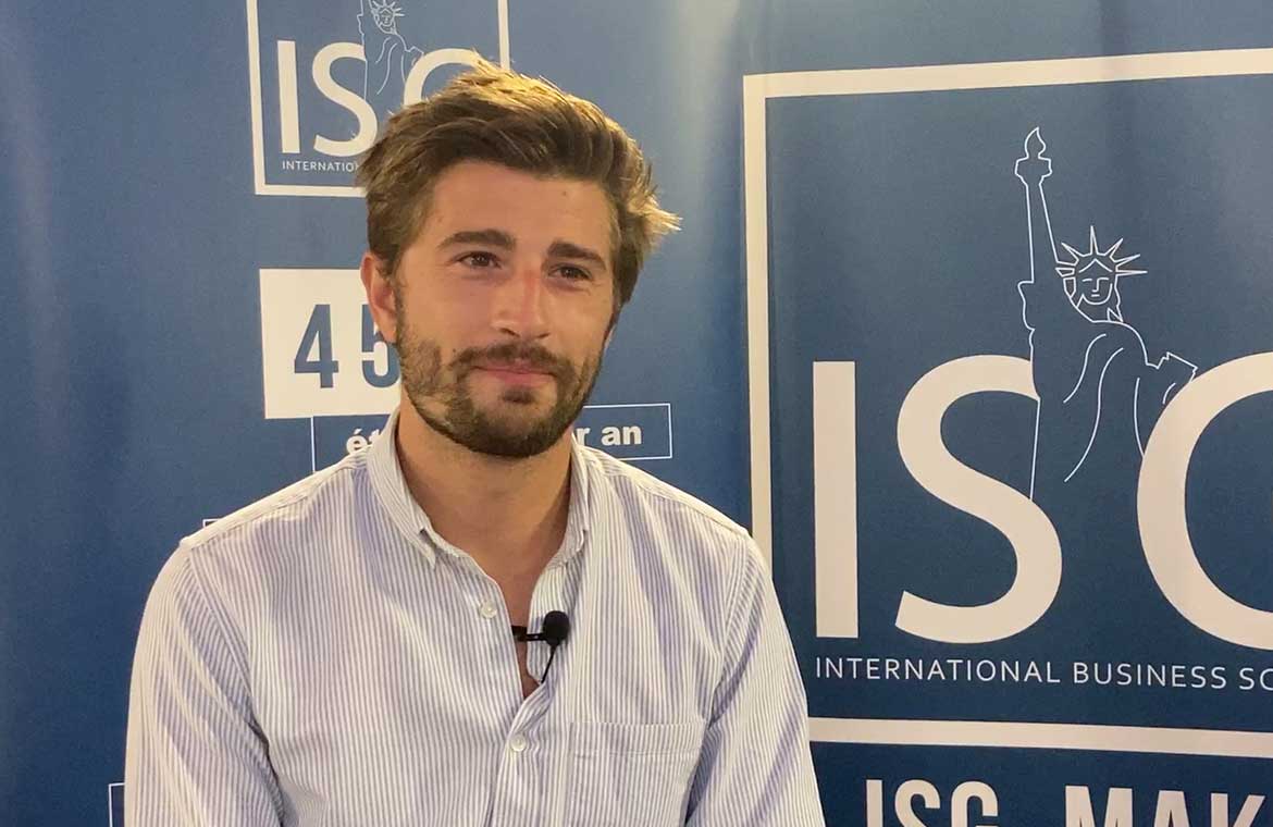 Antoine Mathou (ISG Promo 2016), responsable promotion et publicité du ...