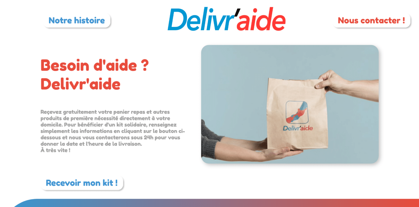 Delivr’aide, pour tendre la main aux étudiants dans le besoin - IONIS MAG